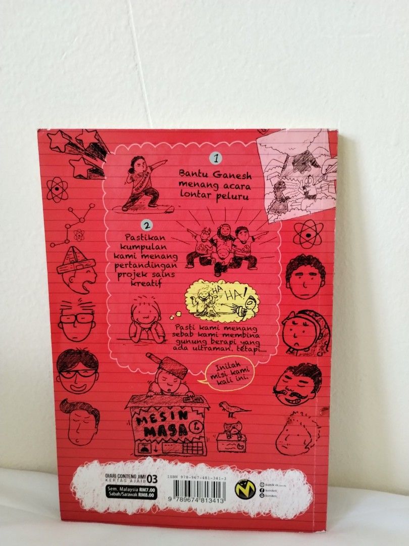 Diari Conteng Jimi Kertas Ajaib, Hobbies & Toys, Books & Magazines ...