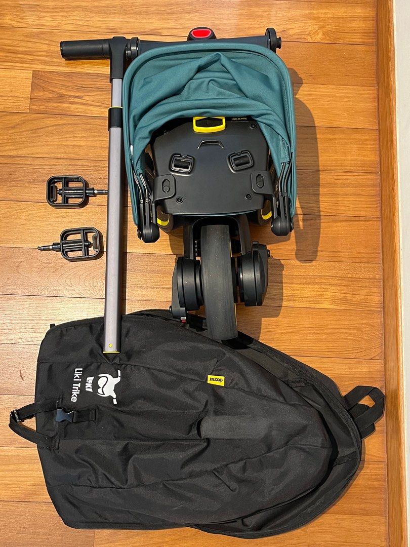 Doona Liki Trike S5 Racing Green, Babies & Kids, Going Out, Strollers ...