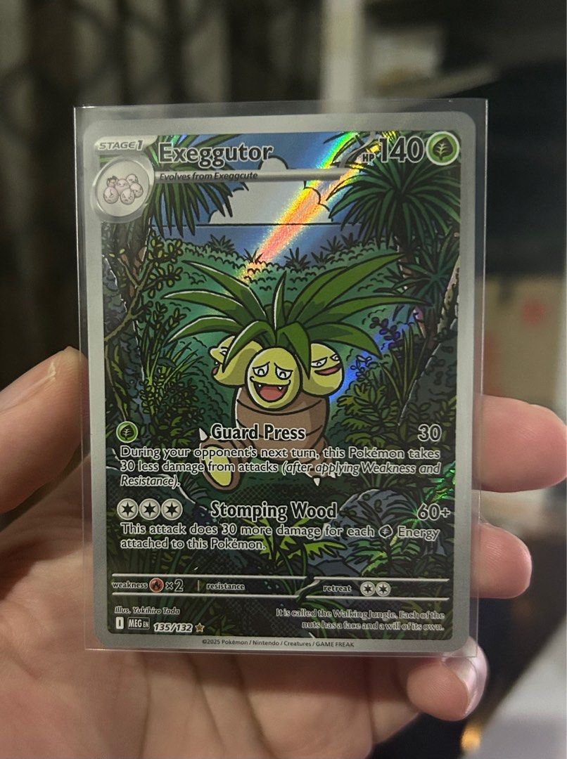 Exeggutor 135/132 Pokemon Mega Evolution, Hobbies & Toys, Toys & Games ...