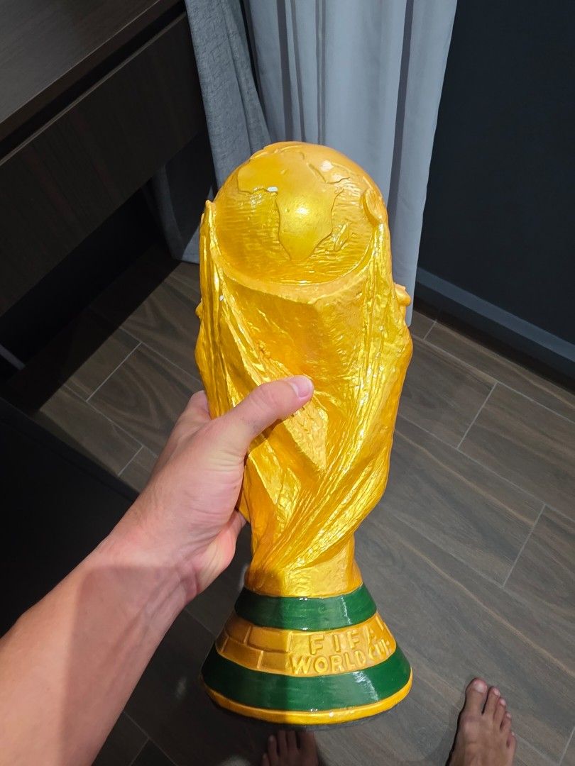 FIFA World Cup Trophy Replica, Hobbies & Toys, Toys & Games on Carousell