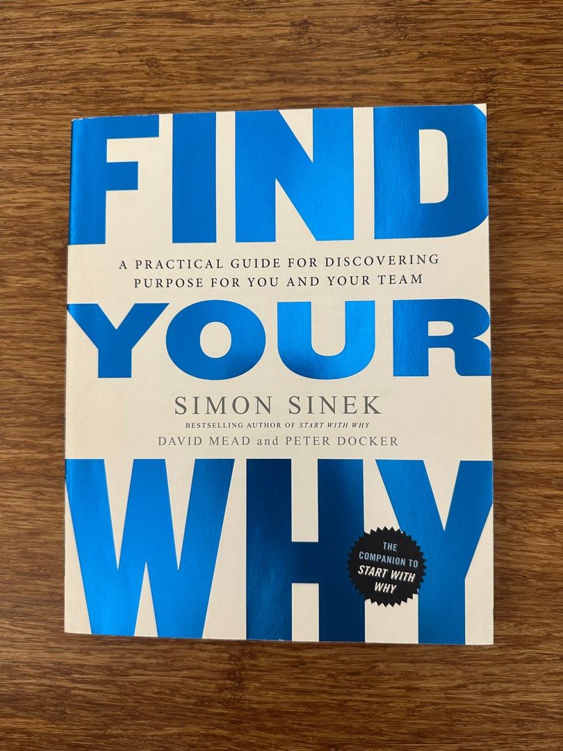 Find Your Why by Simon Sinek, 興趣及遊戲, 書本 & 文具, 兒童書籍 - Carousell