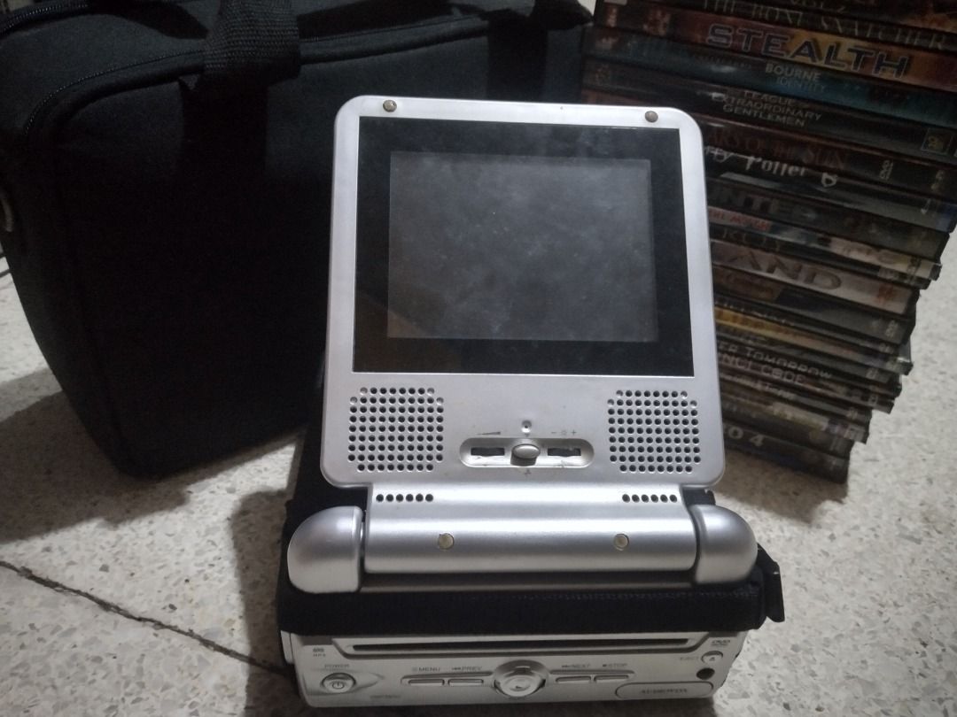 FREE 23 MOVIES!!!!! Original AUDIOVOX VBP3800 Complete Video in a Bag ...
