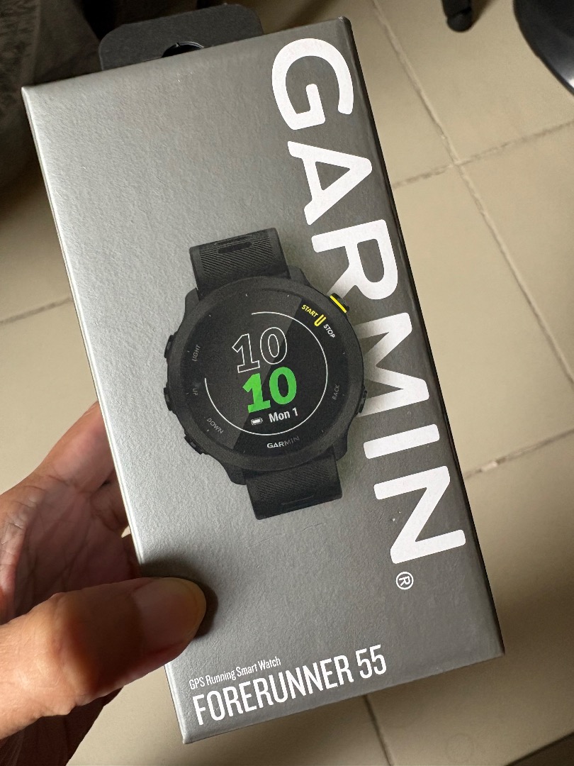 Garmin Forerunner 55 GPS Running Smartwatch, Mobile Phones & Gadgets ...
