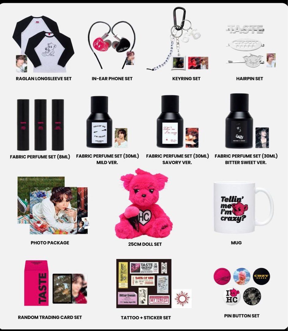 [GO] HAECHAN The 1st Album ‘TASTE’ MD, Hobbies & Toys, Memorabilia ...