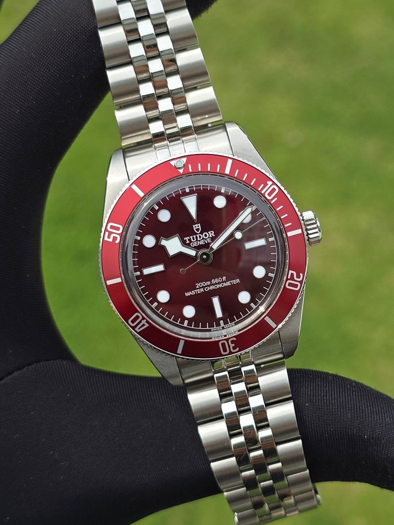 APR 2025 TUDOR BLACK BAY 58 BB 58 BURGUNDY RED DIAL JUBILEE M7939A1A0RU ...
