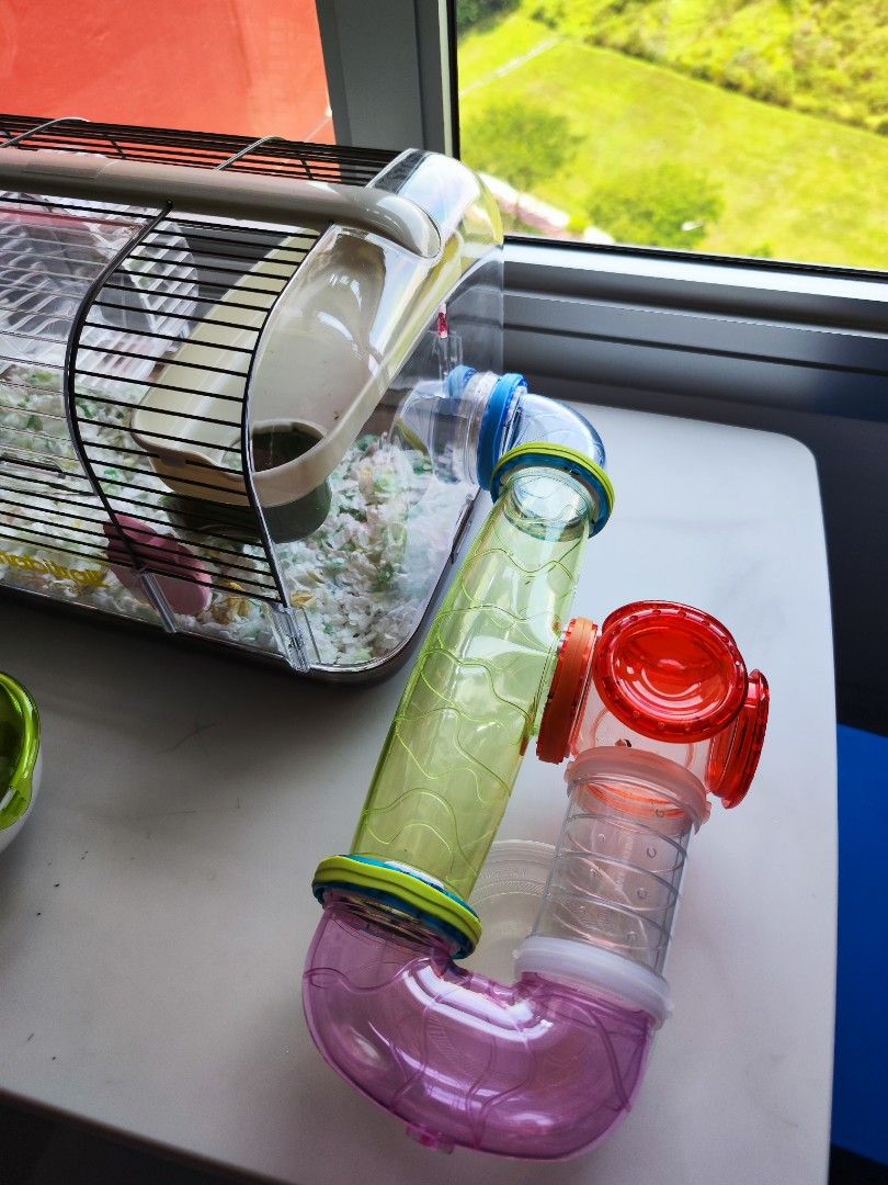 Habitrail Cage with Connecting Tubes, Pet Supplies, Homes & Other Pet ...