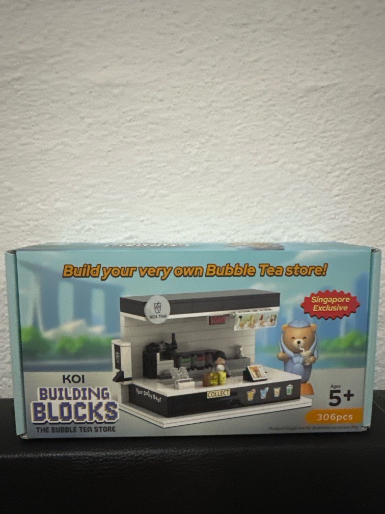 KOI SG60 Building Blocks -The Bubble Tea Store, Hobbies & Toys, Toys ...