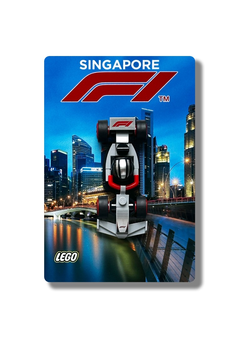 LEGO 71049 F1 Metal Wall Mount Display Frame | Lego F1 Minifigs ...