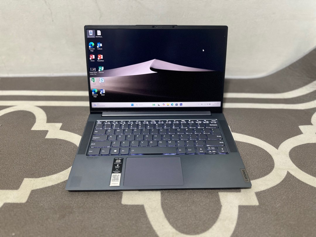 LENOVO YOGA SLIM 7 i5 11th gen 8 RAM 512 SSD backlight keyboard ...