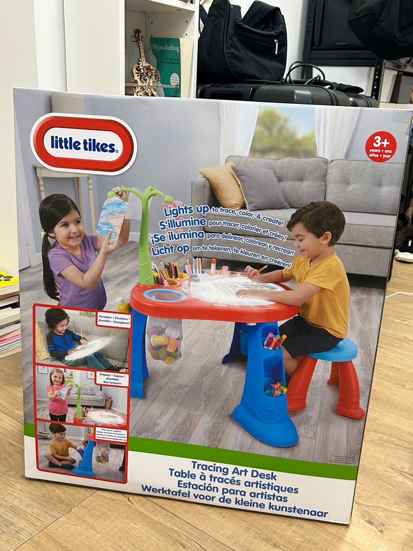 Little Tikes Tracing Art Desk [ NEW IN BOX ], Hobbies & Toys, Toys ...