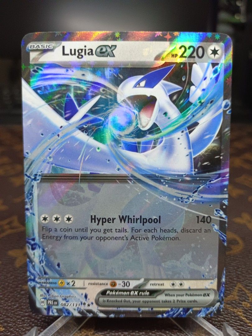 Lugia ex - 082/131 (Prismatic Evolutions) Pokemon Card 2025, Hobbies ...
