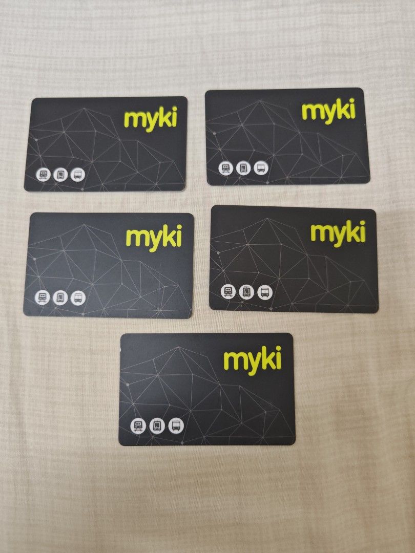 Myki Card Melbourne public transport cards for trams, buses, ferries ...