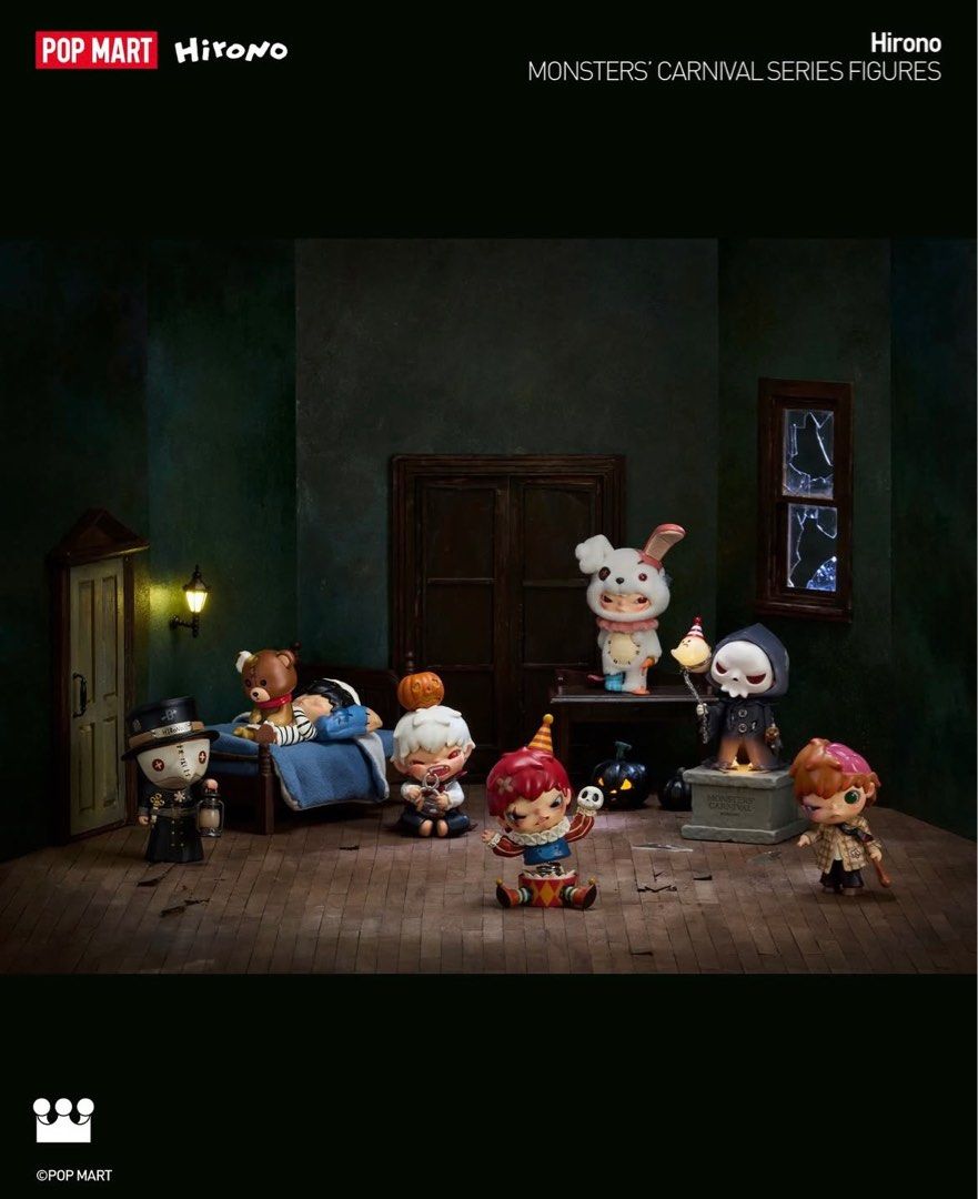 POP MART Hirono Monsters' Carnival Series Figure , Hobbies & Toys, Toys ...