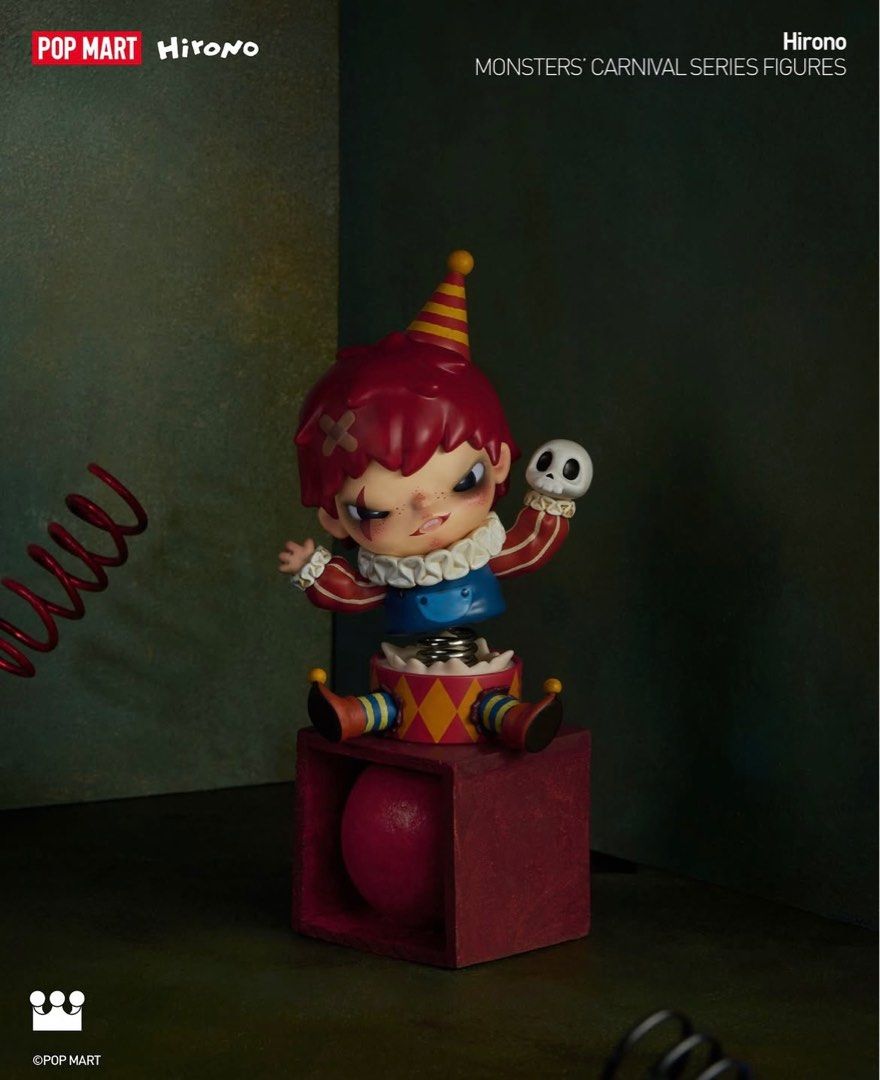 POP MART Hirono Monsters' Carnival Series Figure , Hobbies & Toys, Toys ...