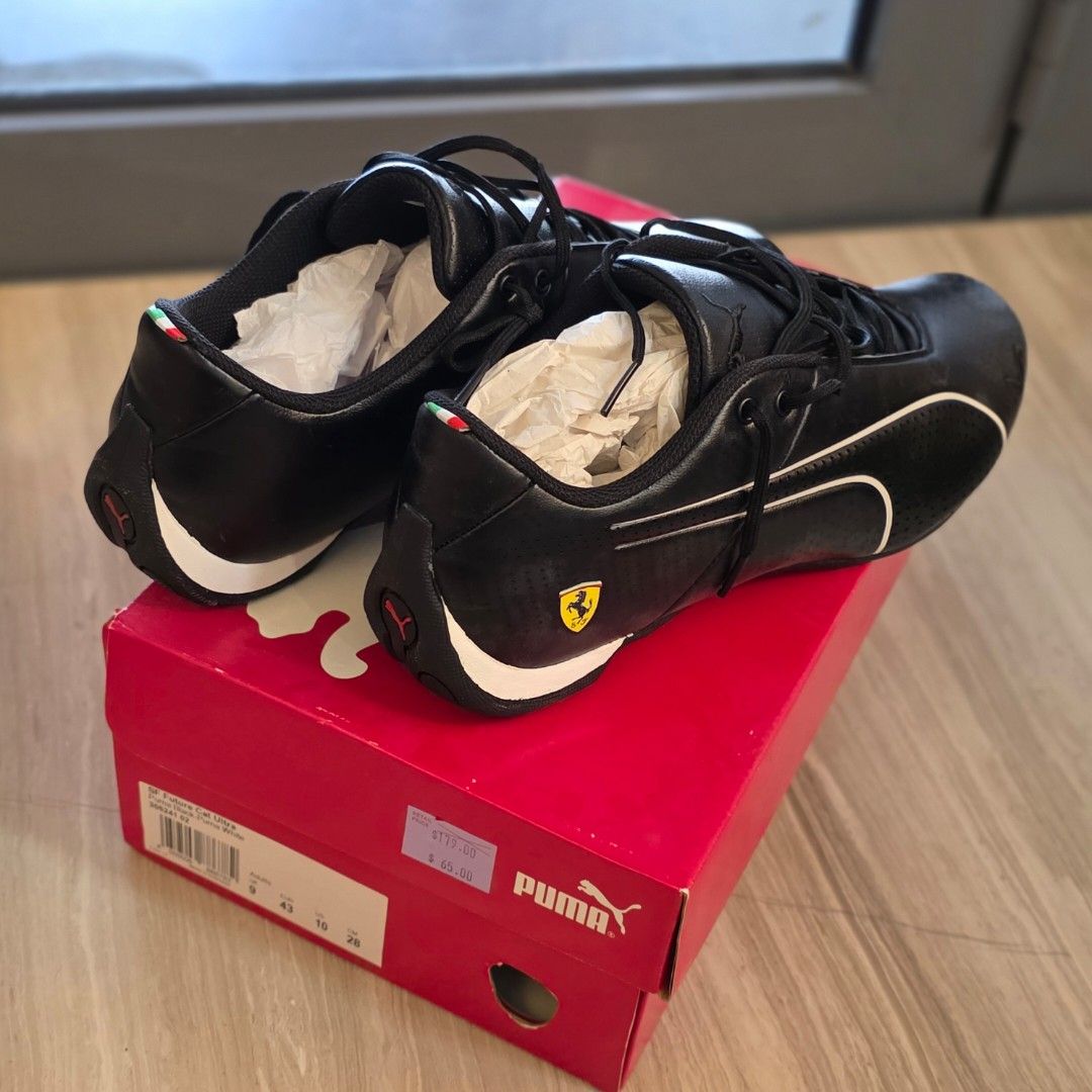 Puma SF Future Cat Ultra Black Puma White, Men's Fashion, Footwear ...
