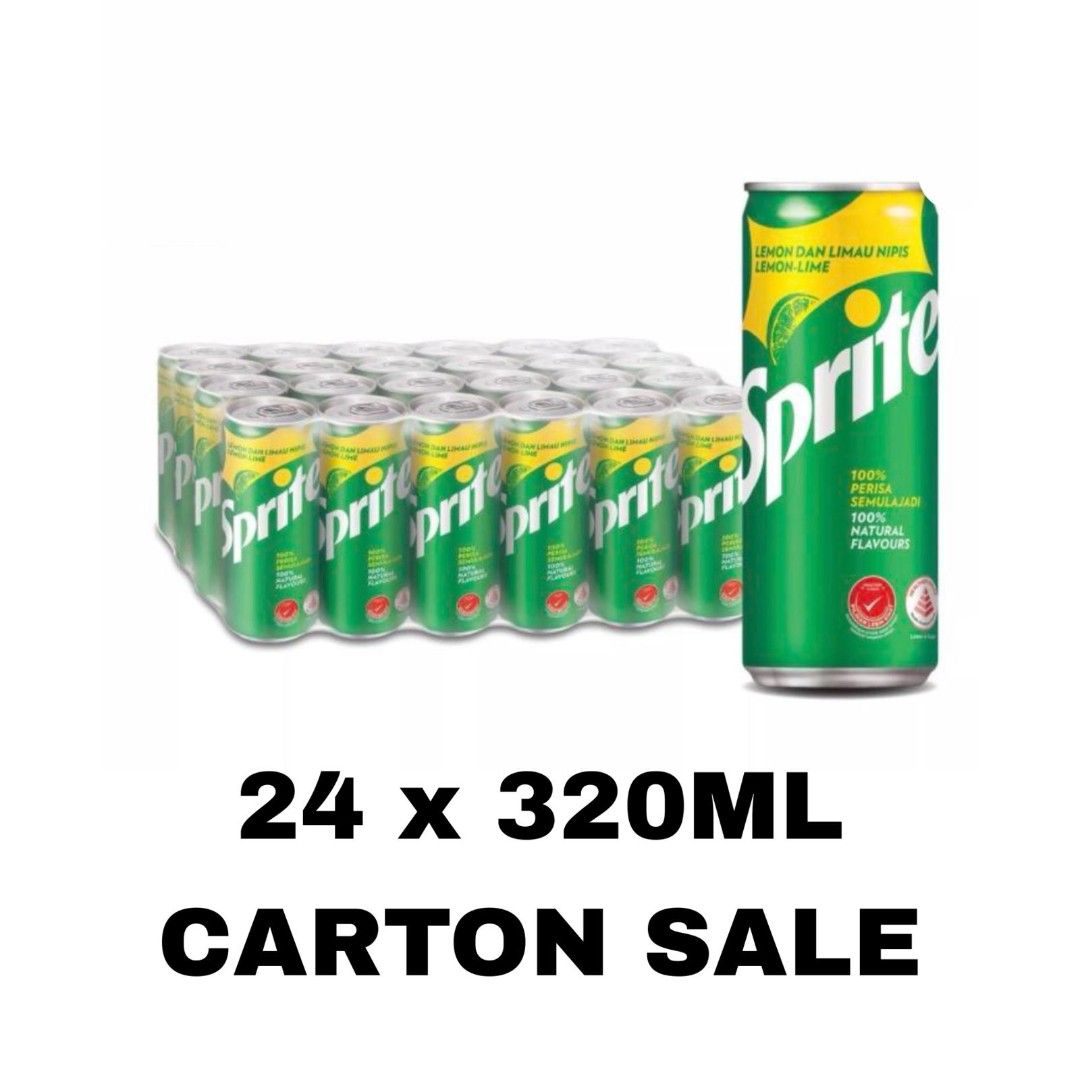 Sprite 320Ml - Cartons, Food & Drinks, Beverages on Carousell