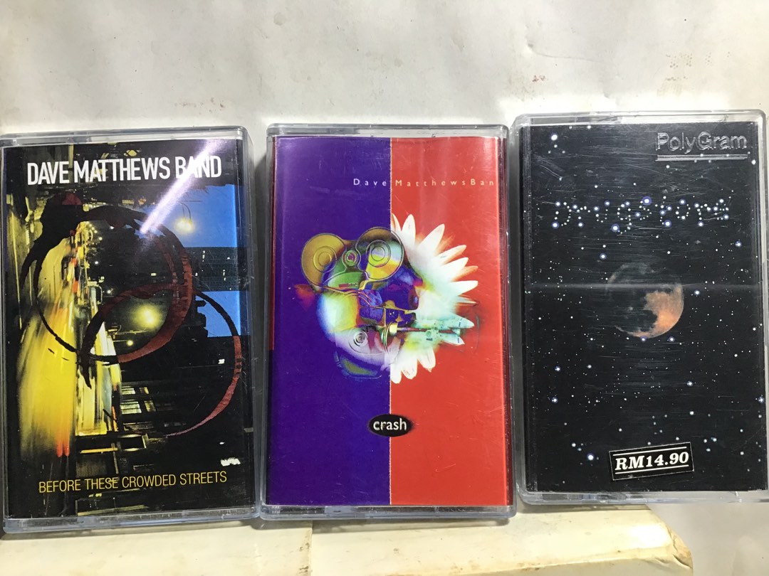 TAPE Drugstore - Self Titled - Dave Matthews Band - Crash - Before ...
