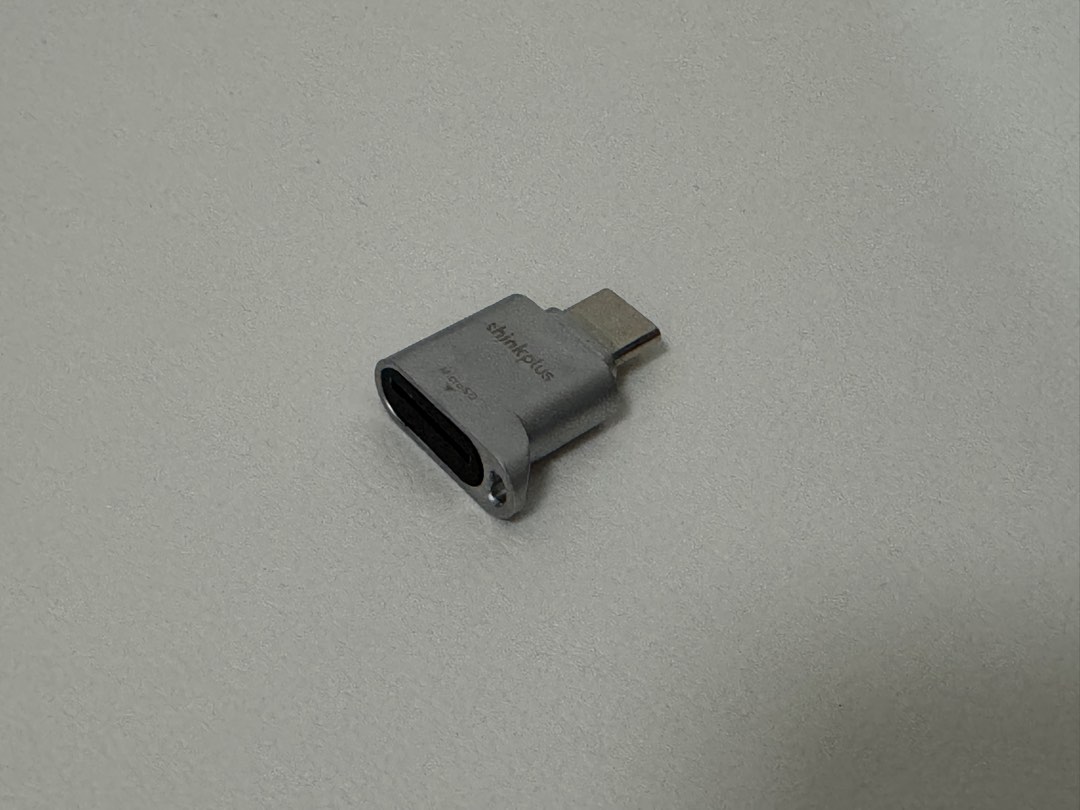 Thinkplus USB-C to MicroSD Card Reader, Computers & Tech, Parts ...