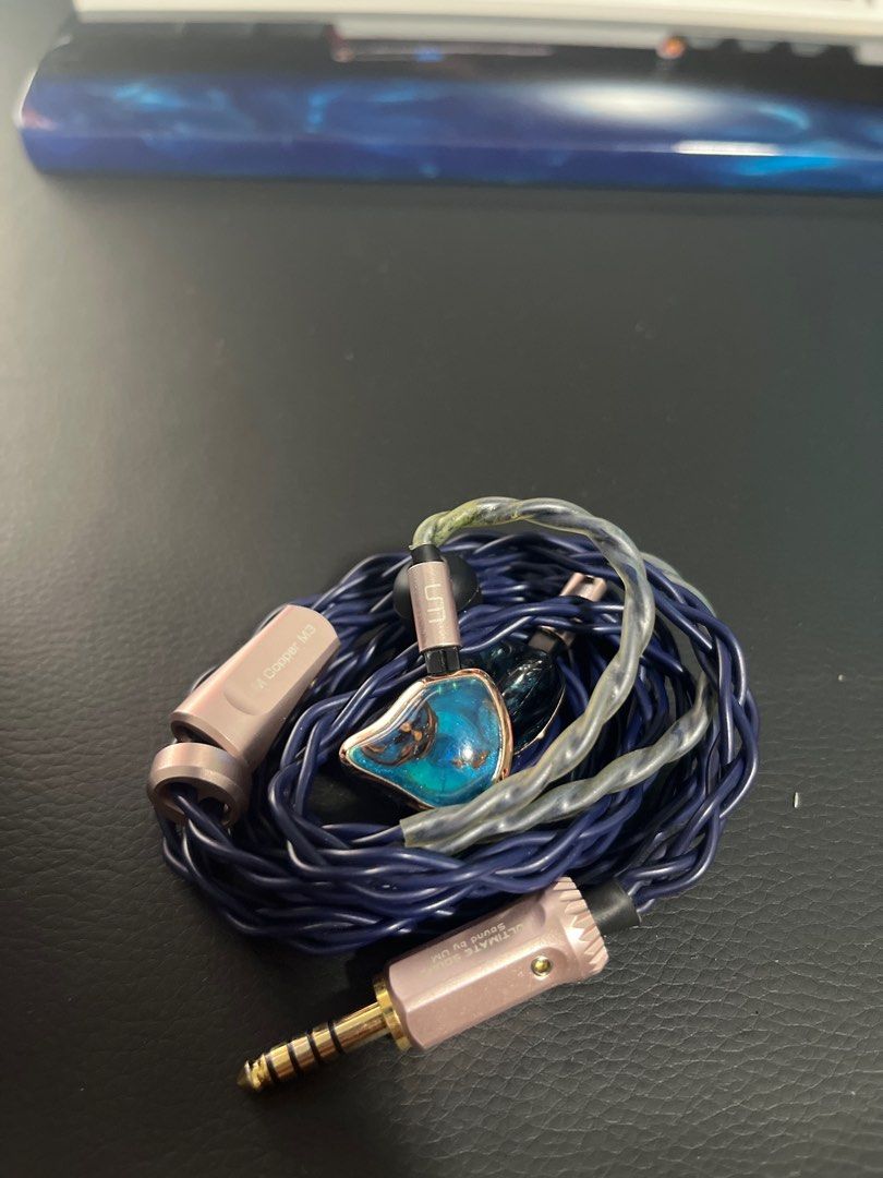 Unique Melody UM MEST INDIGO IEM, Audio, Earphones on Carousell