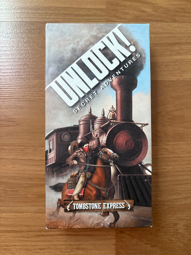 Unlock! Secret Adventures: Tombstone Express Board Game, Hobbies & Toys ...