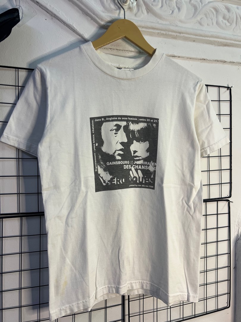 Vintage 90s Jane Birkin Tee, Men's Fashion, Tops & Sets, Tshirts & Polo ...