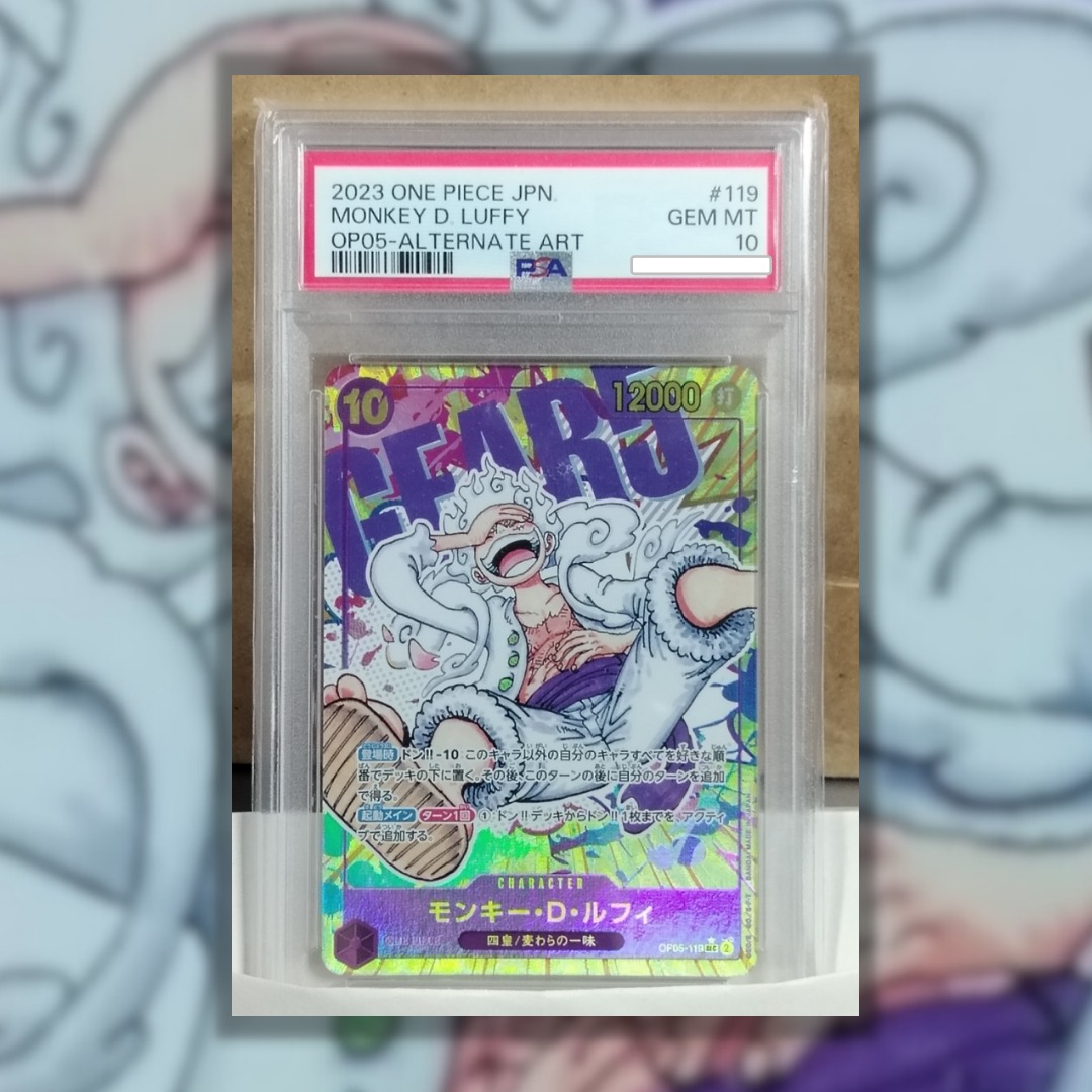 [WIN THIS CARD] OP05-119 monkey.d.luffy AA PSA10 PSA 10 (One Piece TCG ...
