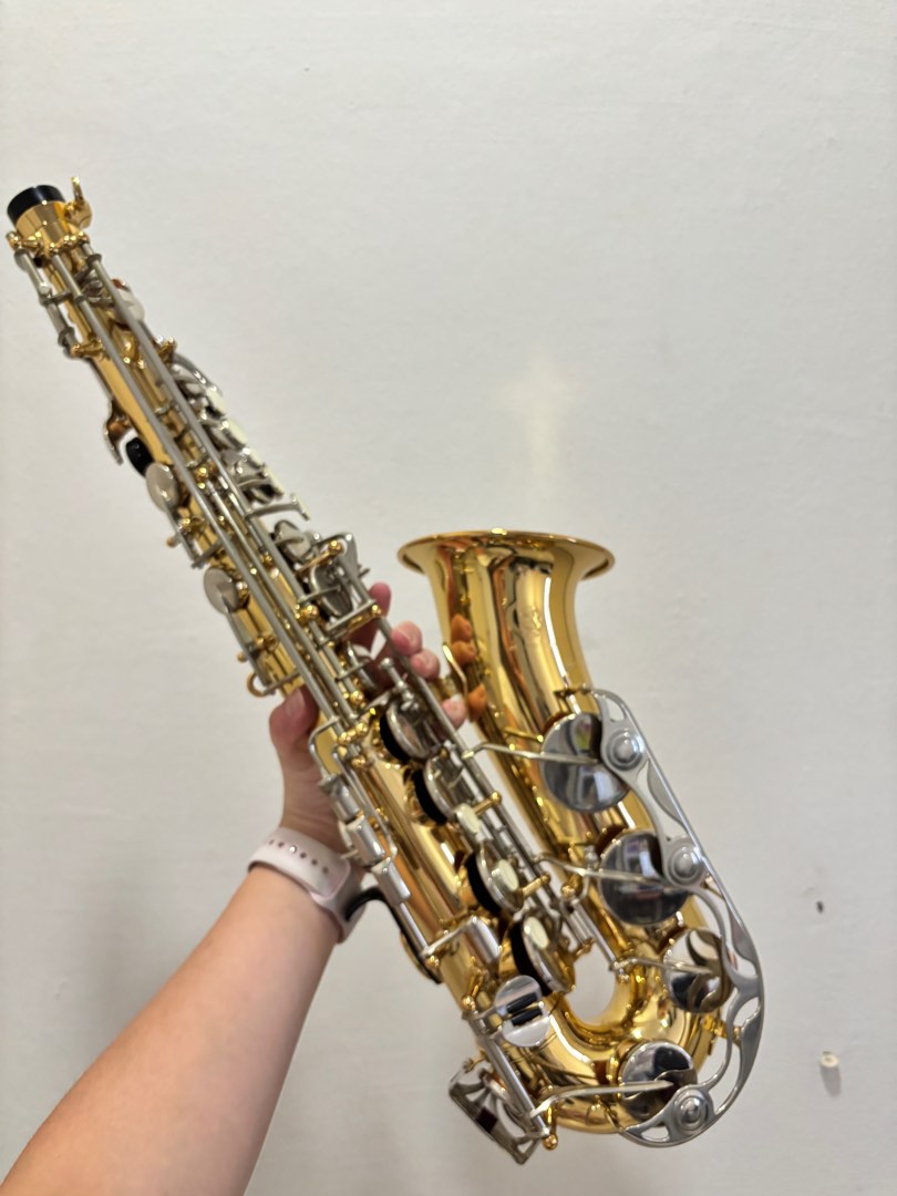 Yamaha Alto Saxophone (YAS-26), Hobbies & Toys, Musical Instruments on ...