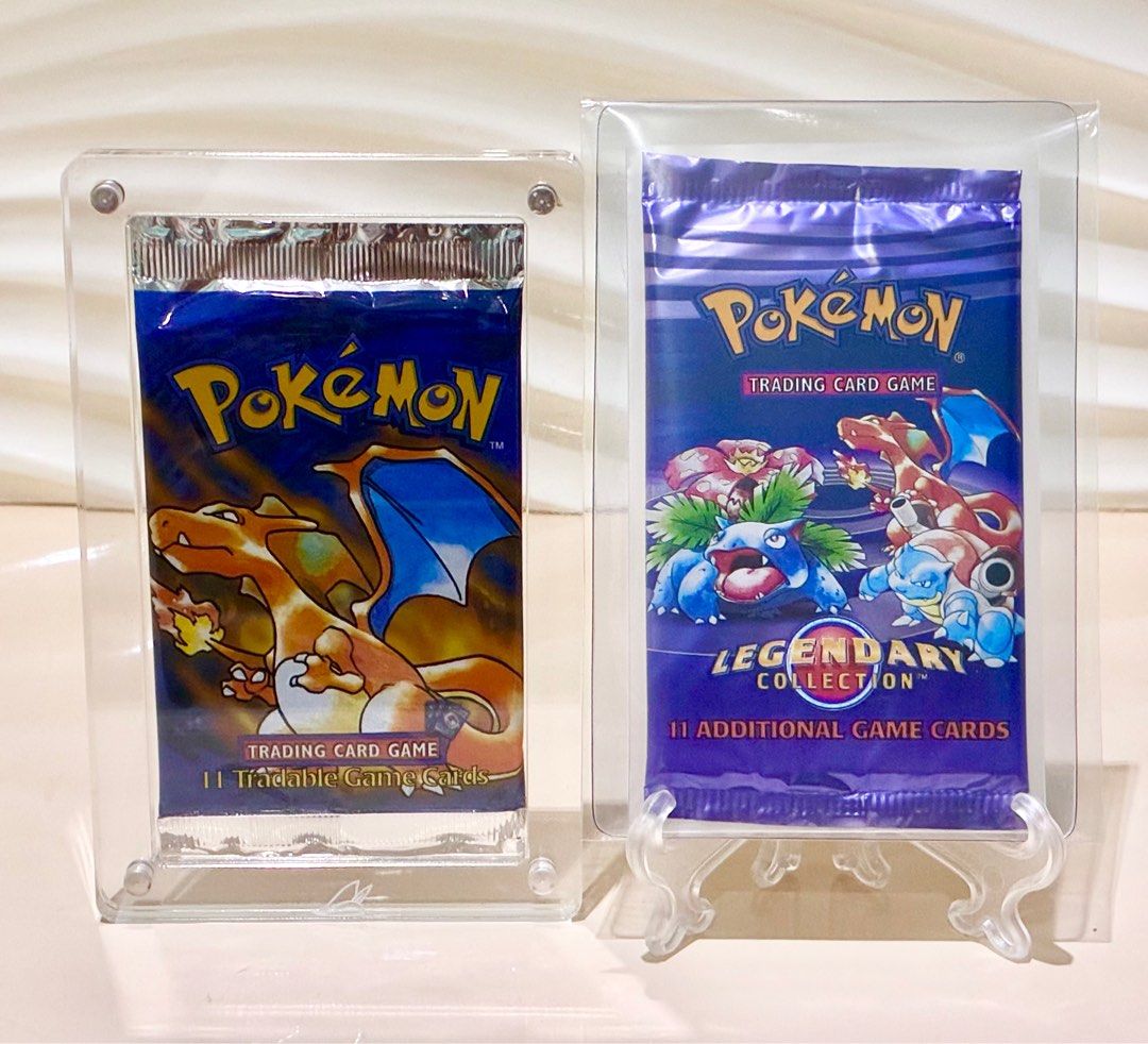 1999 / 2002 Vintage Pokemon Booster Pack [Shadowless Base / Legendary ...