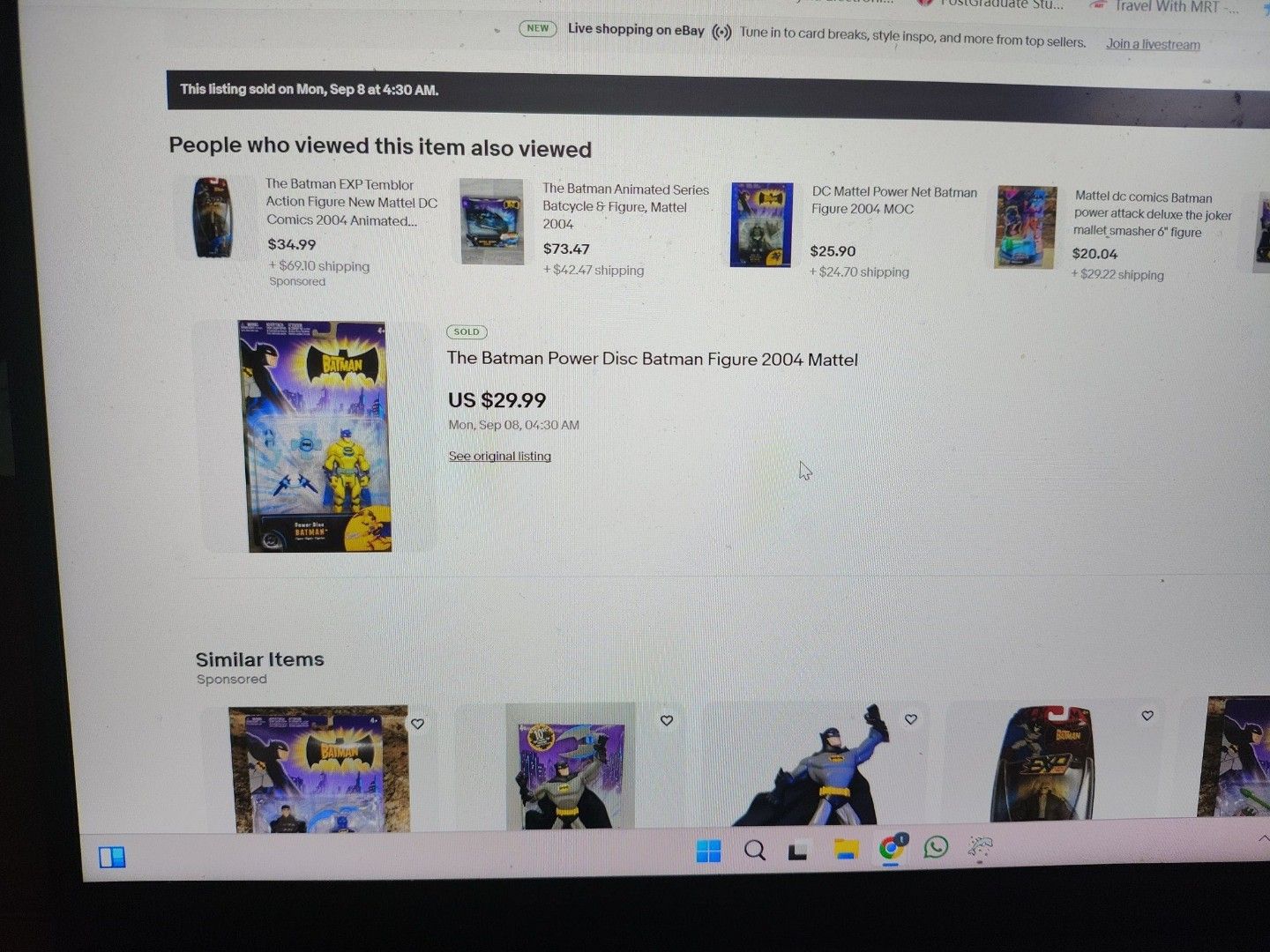 2004 Mattel Batman power disc batman figure, Hobbies & Toys, Toys ...