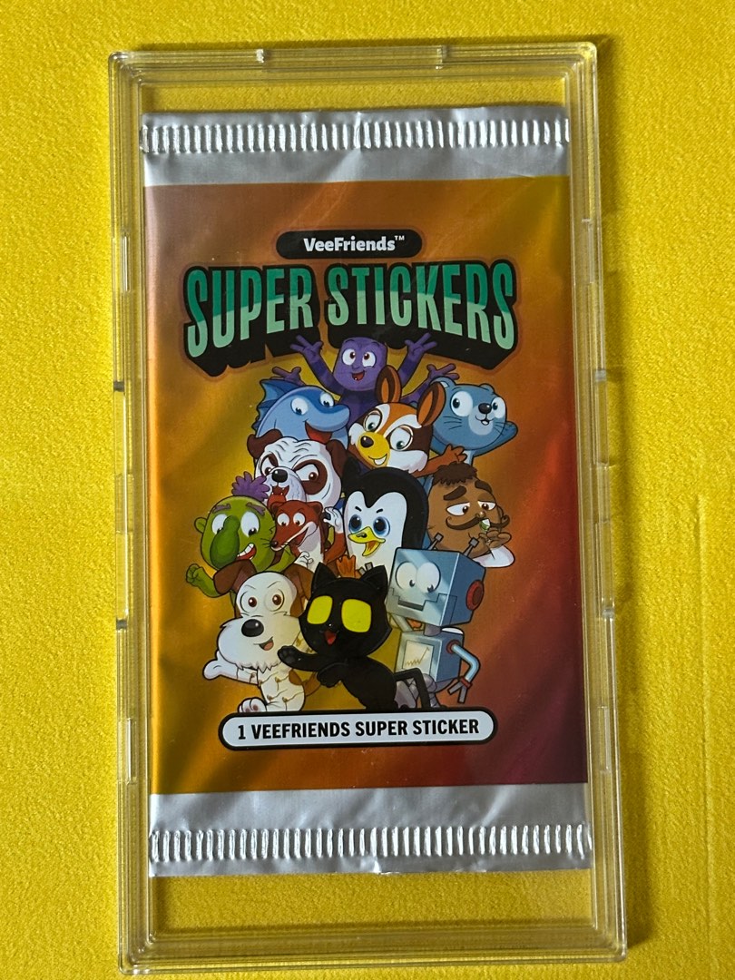 2025 Vee Friends Super Stickers PSA Magazine Exclusive Promo Pack ...