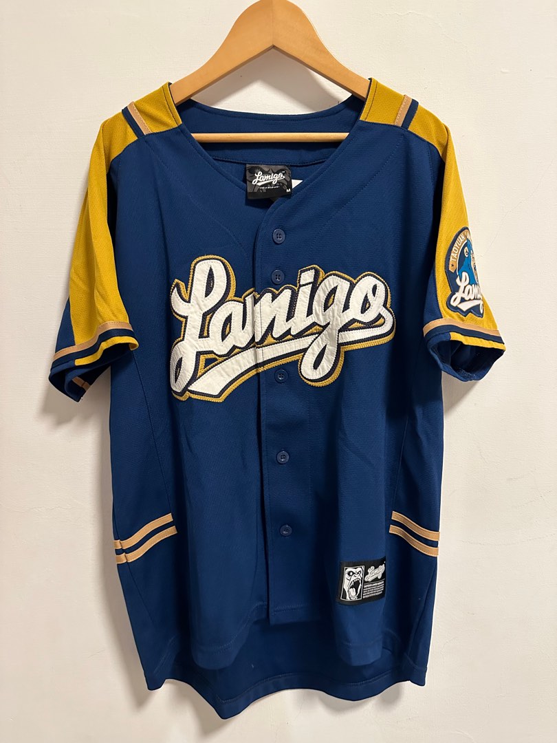現貨 只穿一次 超級新 總冠軍 中華職棒 棒球衣 CPBL 絕版 Lamigo 啦啦隊 辣米糕 樂天桃猿 暴力猿 林智勝陳金鋒林泓育林立 經典配色, 他的時尚, 休閒運動服飾在旋轉拍賣