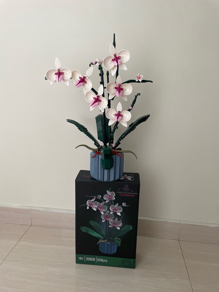 🌸 LEGO Orchid (Cymbidium Orchid) 🌸, Hobbies & Toys, Toys & Games on ...