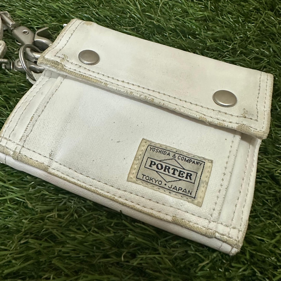 👜 PORTER Yoshida & Co Tokyo Japan Wallet (White) – Made in Japan, Men's ...
