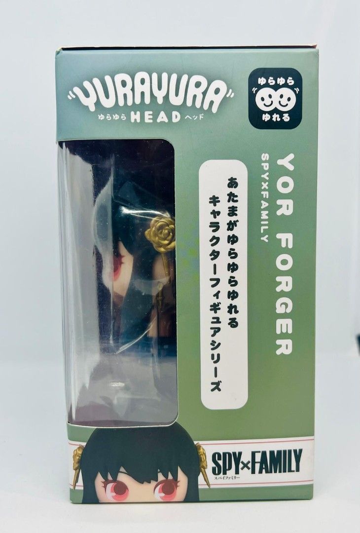 Yurayura Yor Forger Head Figure - SPY x FAMILY Collectible!, Hobbies ...