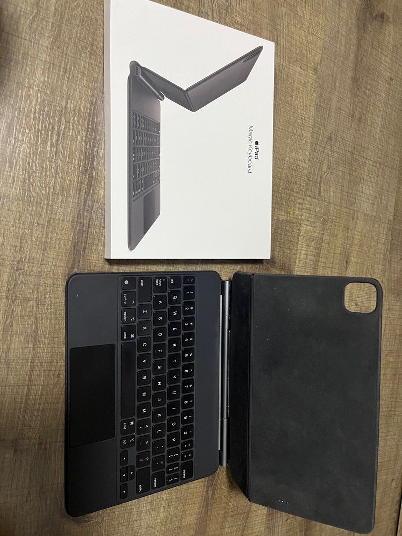 Apple Magic Keyboard for iPad Air — Original Box & Manual, Computers ...