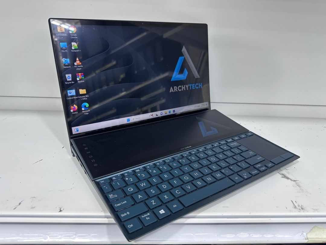 Asus Zenbook Duo 14 Laptop i7 11th Gen 16GB RAM 512GB SSD NVIDIA MX250 Graphics GPU UX482 ...