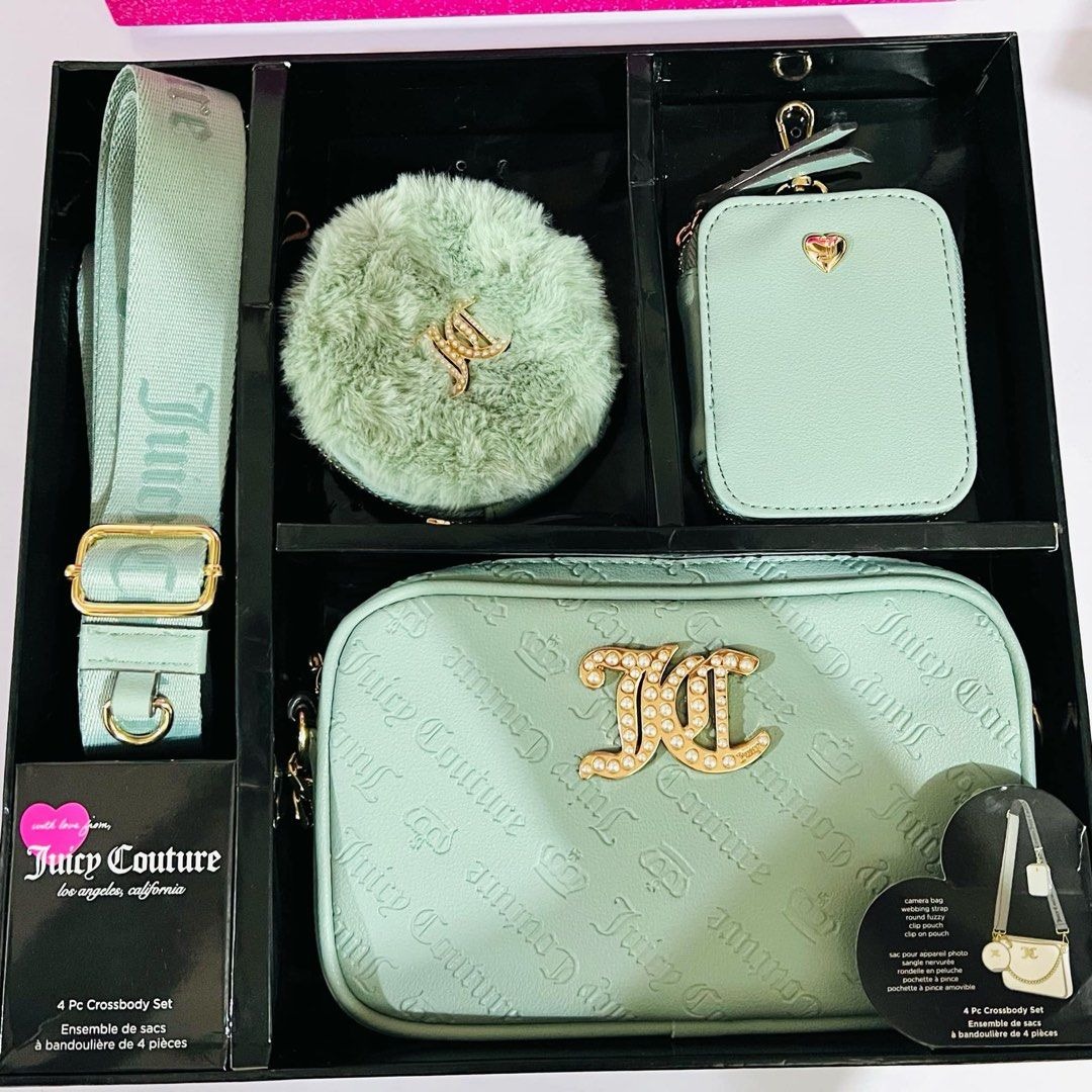 JUICY COUTURE 4pc body bag set (tags: y2k, mcbling, 2000s, juicy ...
