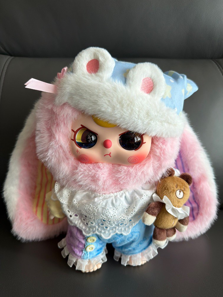 Baby Three BB3 good night bunny 400% - liquid eyes, Hobbies & Toys ...