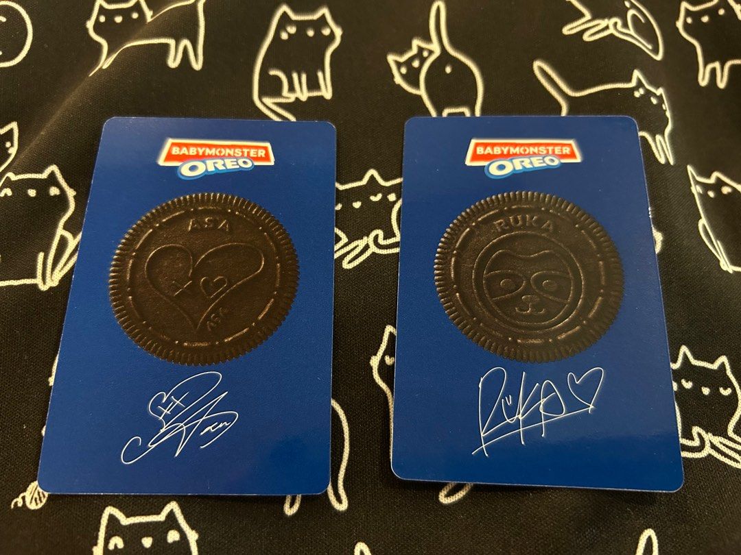 ⚠️ASA currently Reserved⚠️ BABYMONSTER OREO Photo Cards ASA & RUKA ...