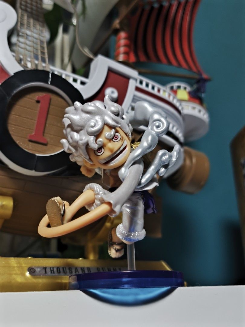 Banpresto 眼镜厂 - One Piece WCF Gear 5 Luffy Special Metallic Color ver ...
