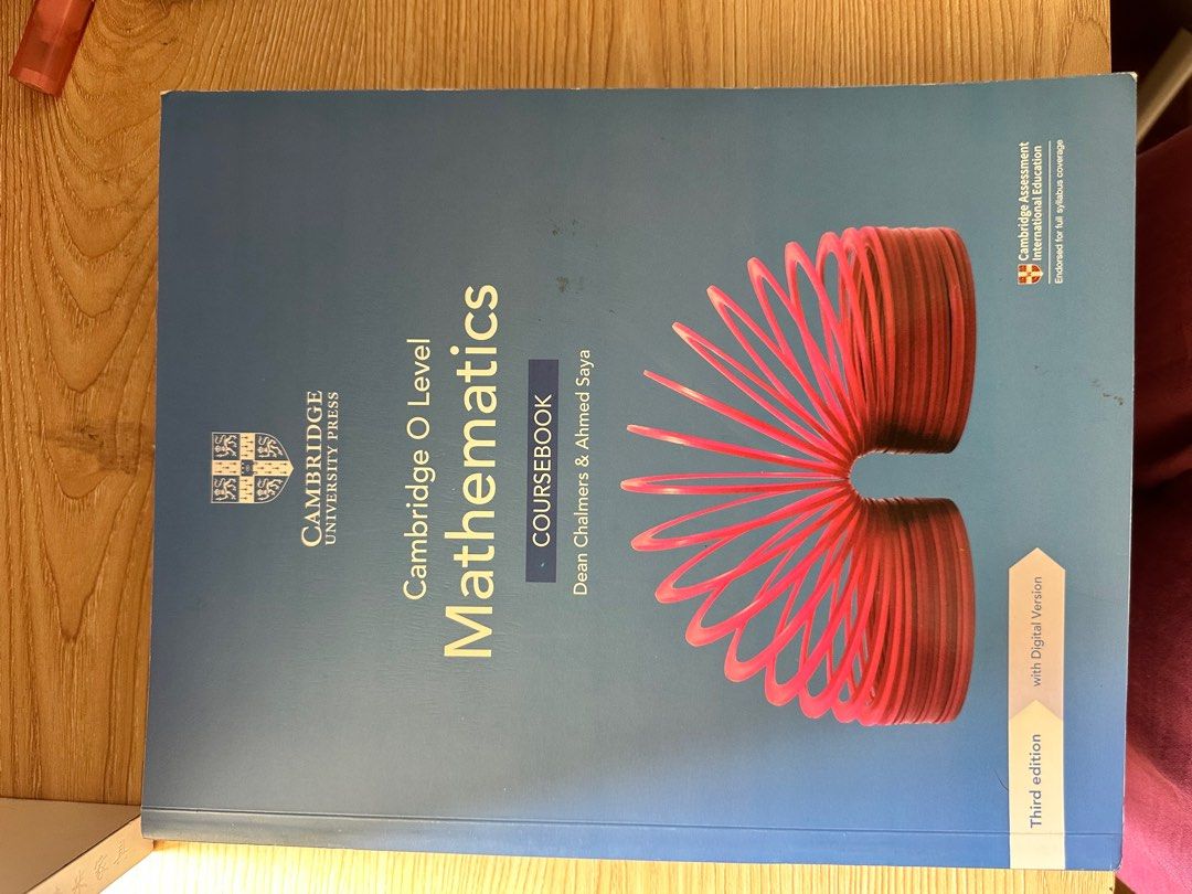 Cambridge O Level Mathematics Coursebook, Hobbies & Toys, Books ...