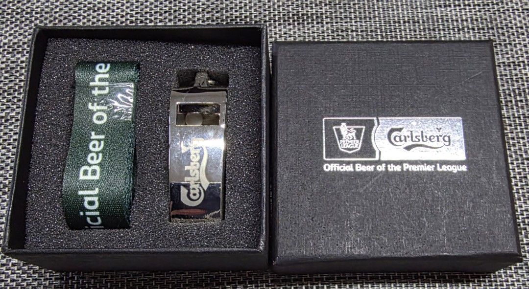 Carlsberg Premier League Whistle, Hobbies & Toys, Memorabilia ...