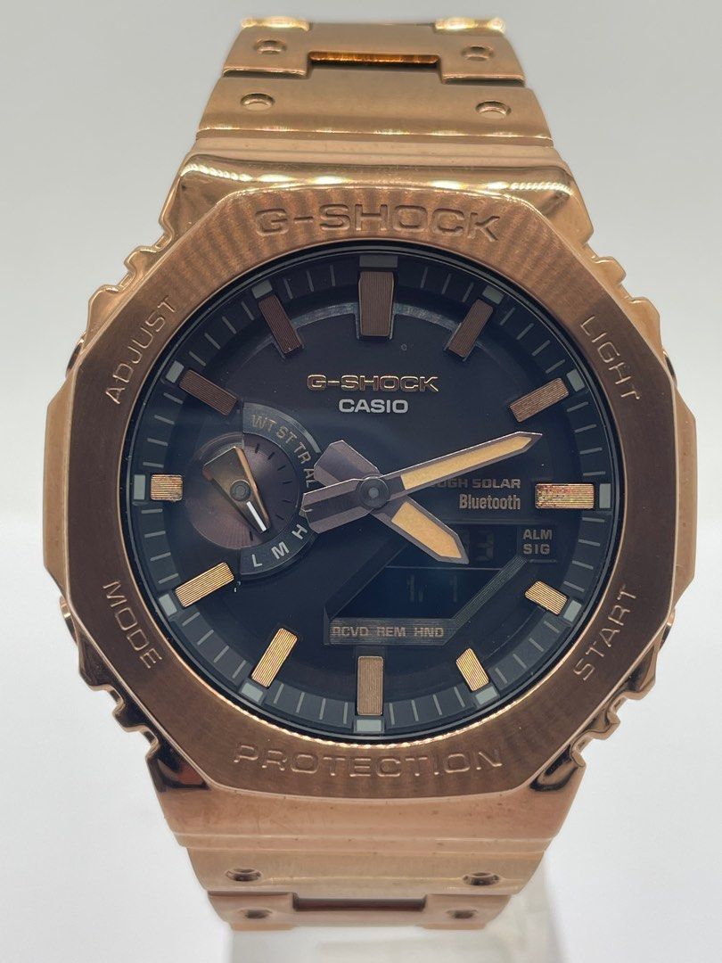 Casio G-Shock Full Metal Tough Solar Digital/Analog Watch GM-B2100GD ...