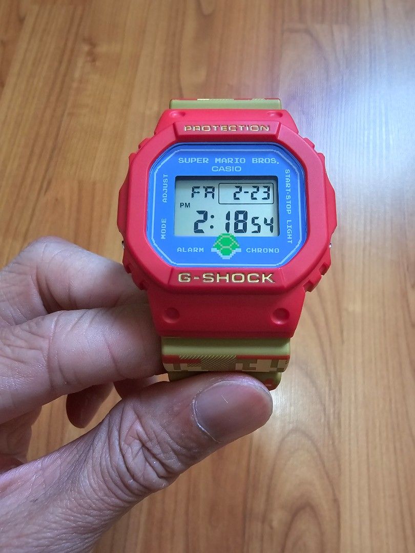 Casio G-Shock x Super Mario Bros. Watch, Men's Fashion, Watches ...