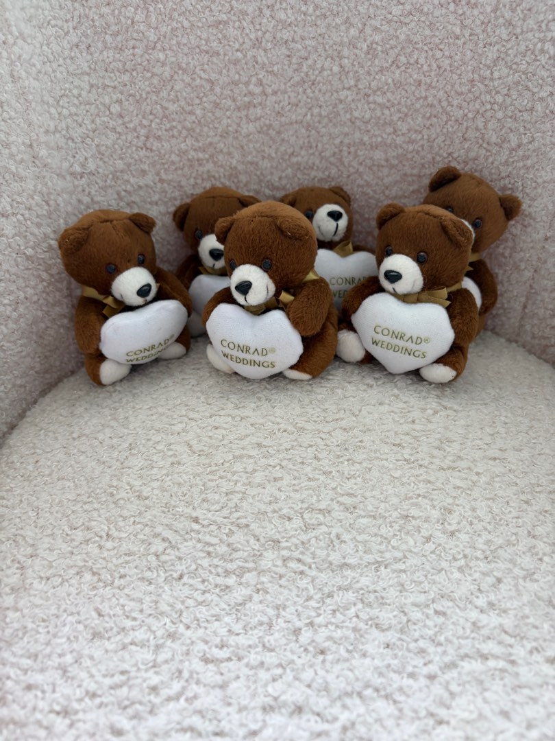 Conrad Weddings Teddy Bear Plushie, Hobbies & Toys, Toys & Games on ...