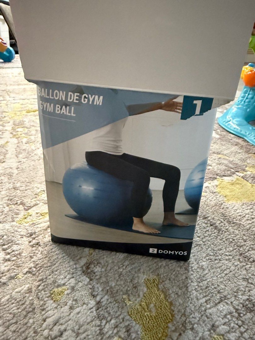 Decathlon Gym Ball, Sports Equipment, Exercise & Fitness, Cardio ...