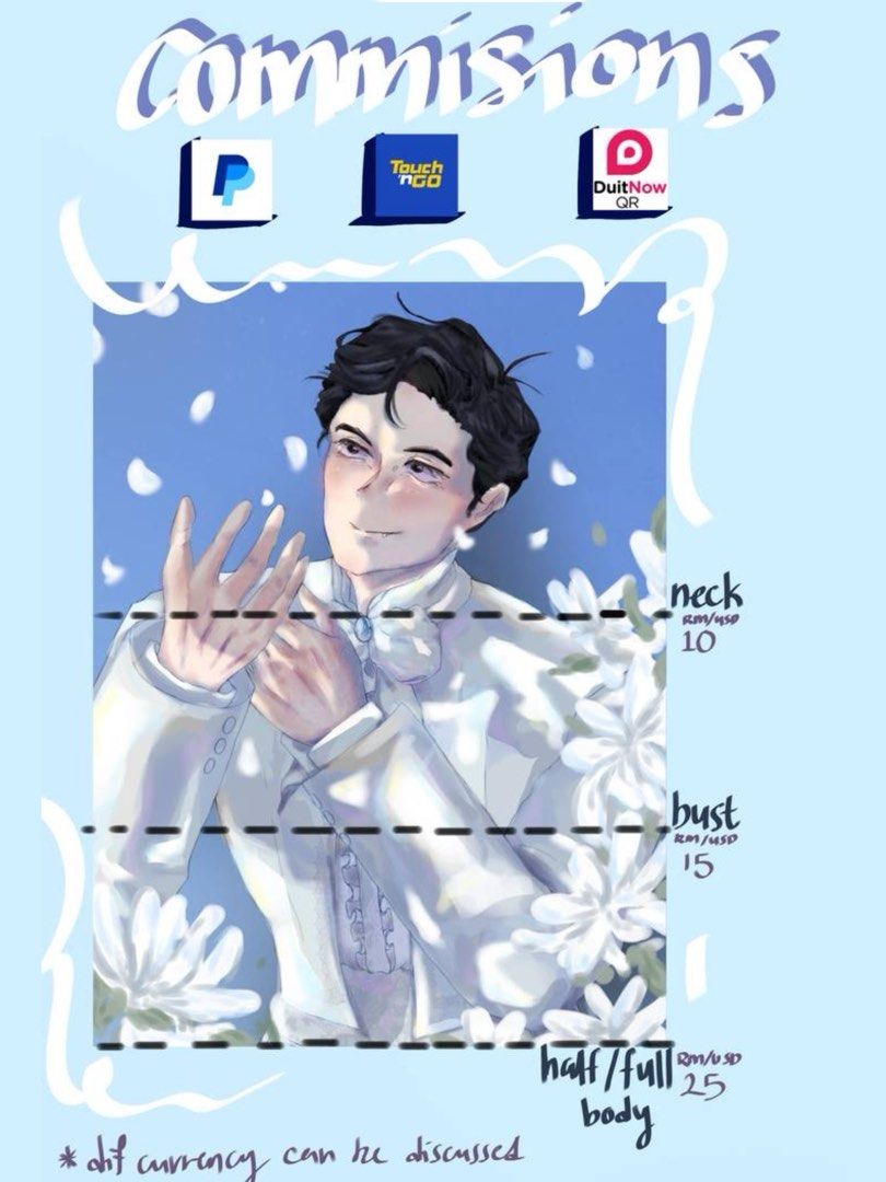 Digital Art Commission - Fanart, OC, Ships, Hobbies & Toys, Stationery ...