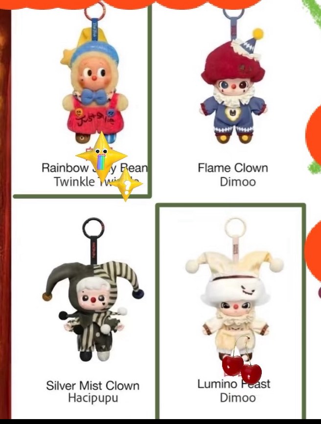 Dimoo Flame Clown Why So Serious, Hobbies & Toys, Toys & Games on Carousell