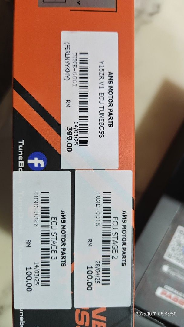 Ecu tuneboss stage 3 y15 v1, Motorbikes on Carousell