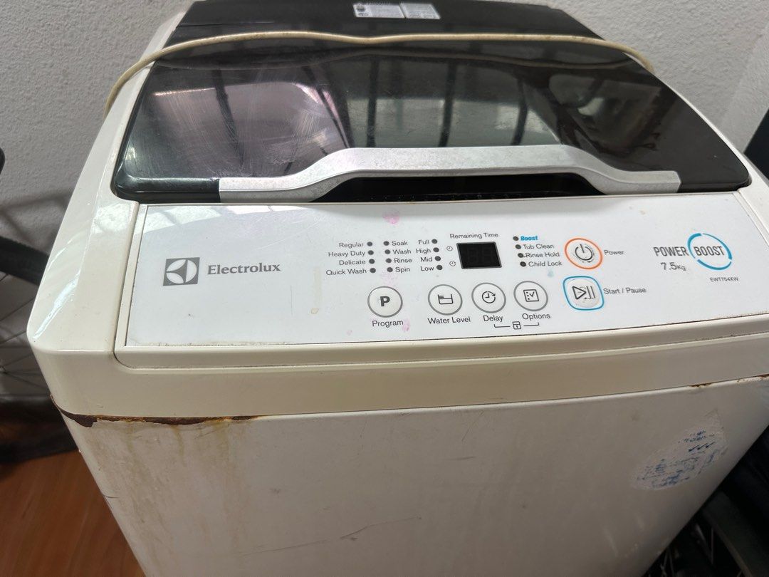 Electrolux 7.5kg Top Load Washing Machine, TV & Home Appliances ...